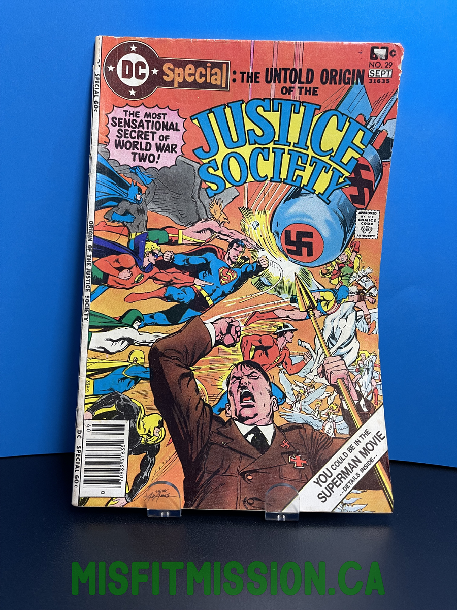 DC Comics 1977 September #29 Special The Untold Origin of The Justice ...