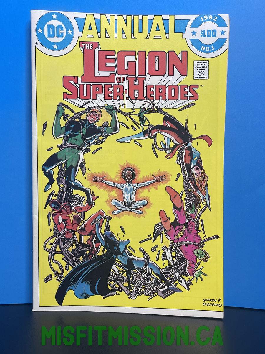 DC Comics 1982 Annual the Legion of Super Heroes #1 – The Misfit ...