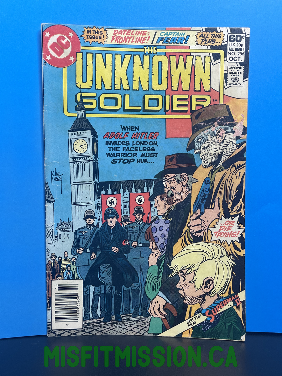 DC Comics 1981 The Unkown Soldier #256 – The Misfit Mission Collectables