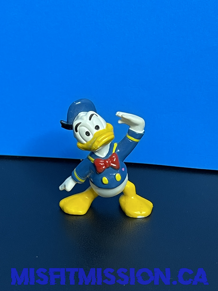 Vintage Disney Donald Duck PVC Figure – The Misfit Mission Collectables