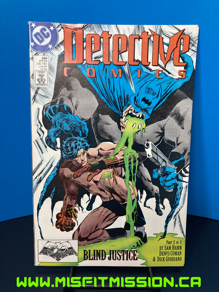 DC Comics April 1989 Batman Detective Comics #599 First Appearance of ...