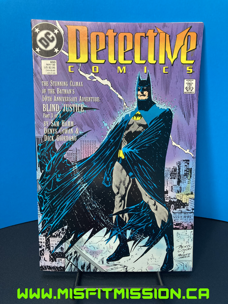 DC Comics May 1989 Batman Detective Comics #600 – The Misfit Mission ...