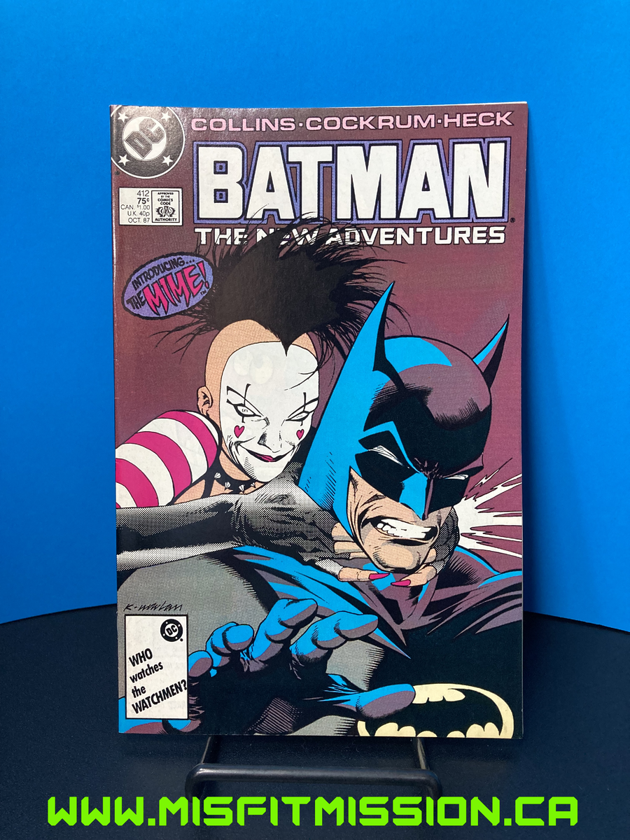 DC Comics October 1987 Batman The New Adventures #412 – The Misfit ...