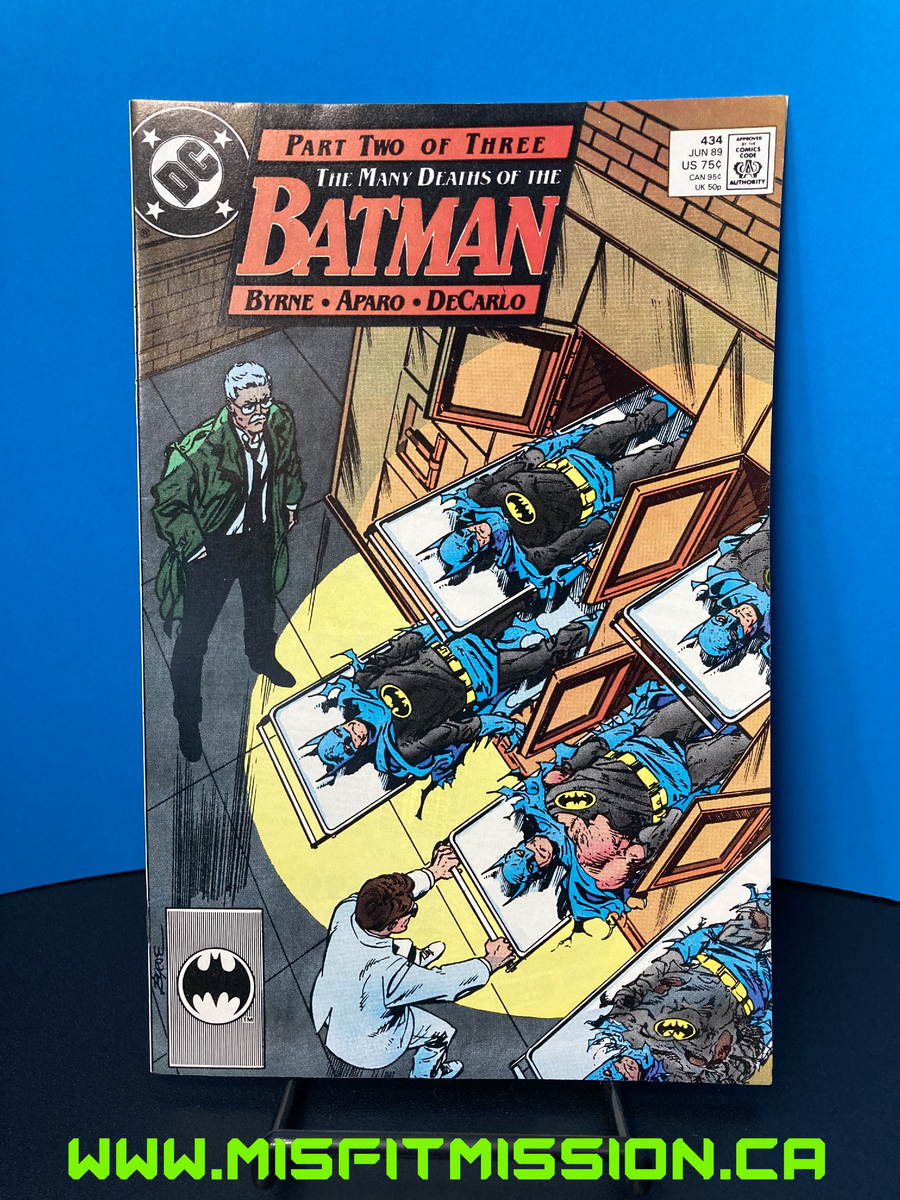 DC Comics June 1989 The Many Deaths of The Batman #434 2 of 3 – The ...