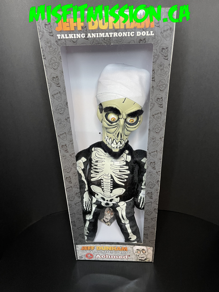 Neca Jeff Dunham Talking Animatronic Doll Achmed – The Misfit Mission ...