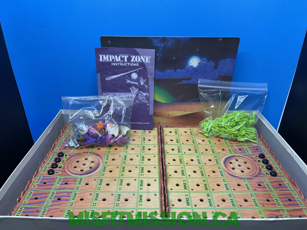 1998 DaMert Company's Impact Zone Electronic Adventure Board Game – The ...