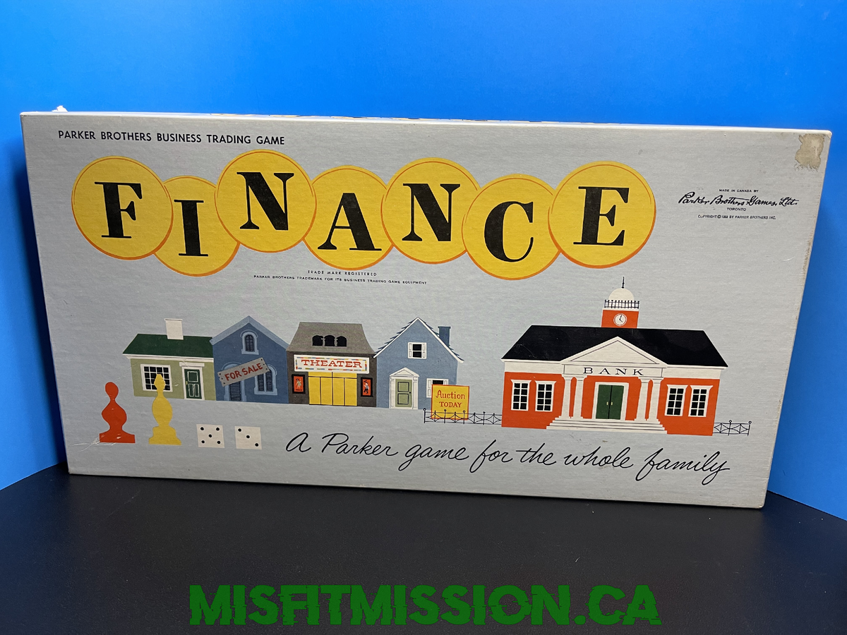 1950's Parker Brothers Finance Board Game – The Misfit Mission Collectables