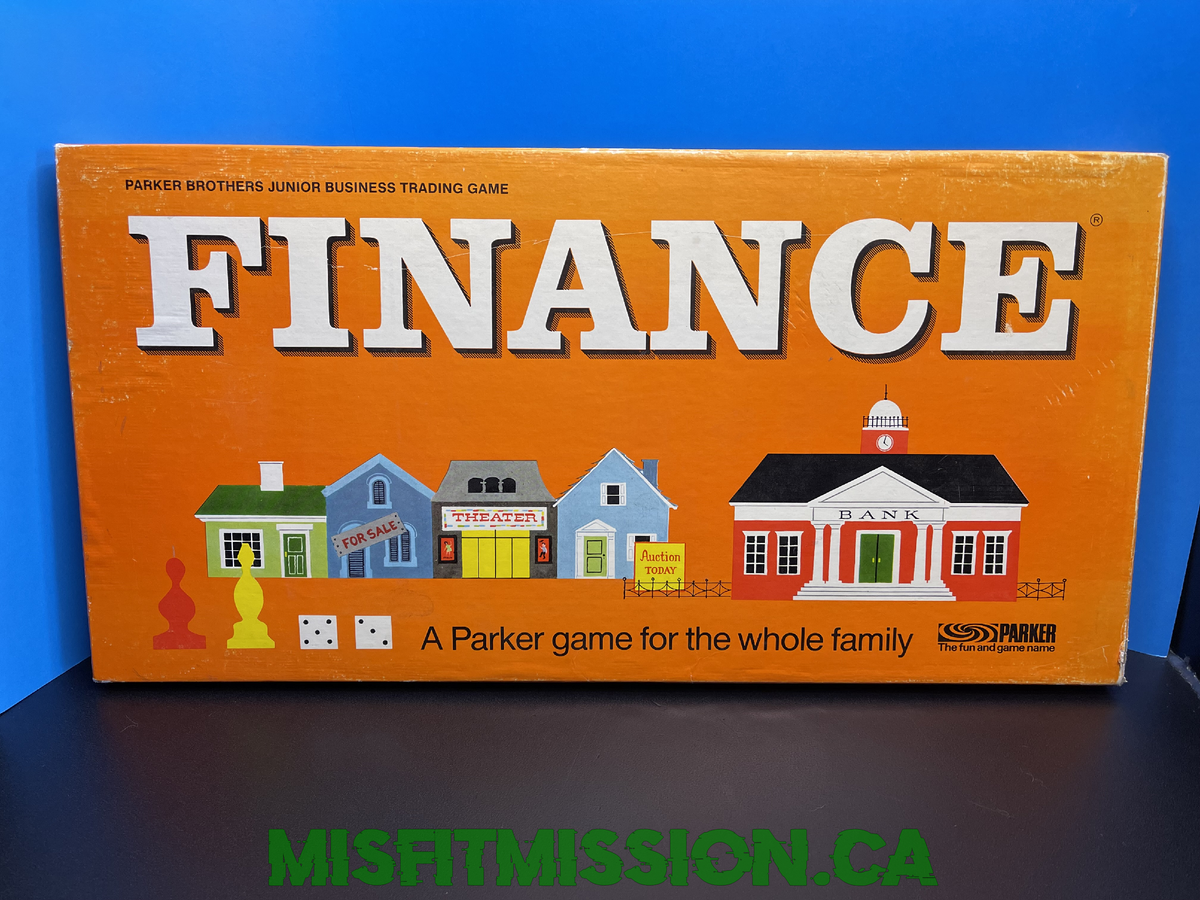 1970's Parker Brothers Finance Board Game – The Misfit Mission Collectables