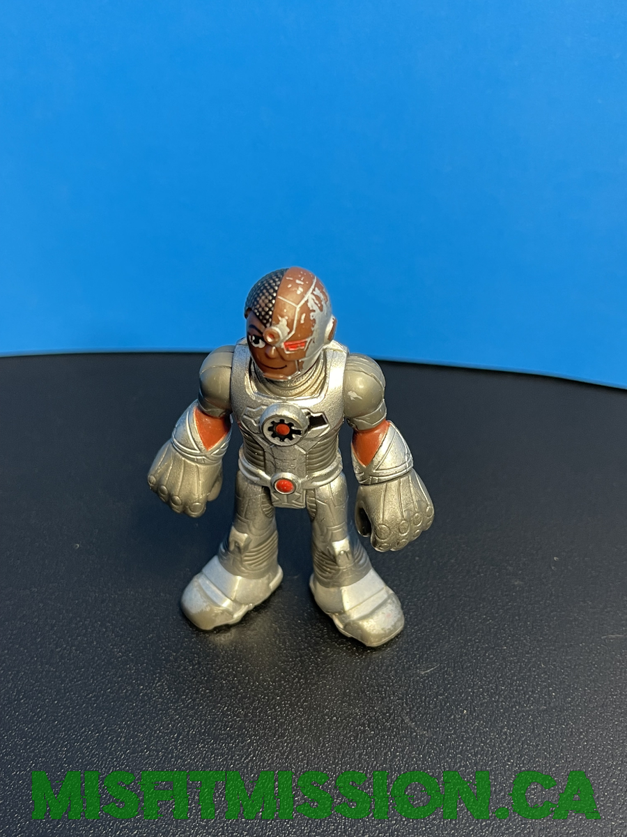 DC Comics Imaginext Cyborg Figure – The Misfit Mission Collectables