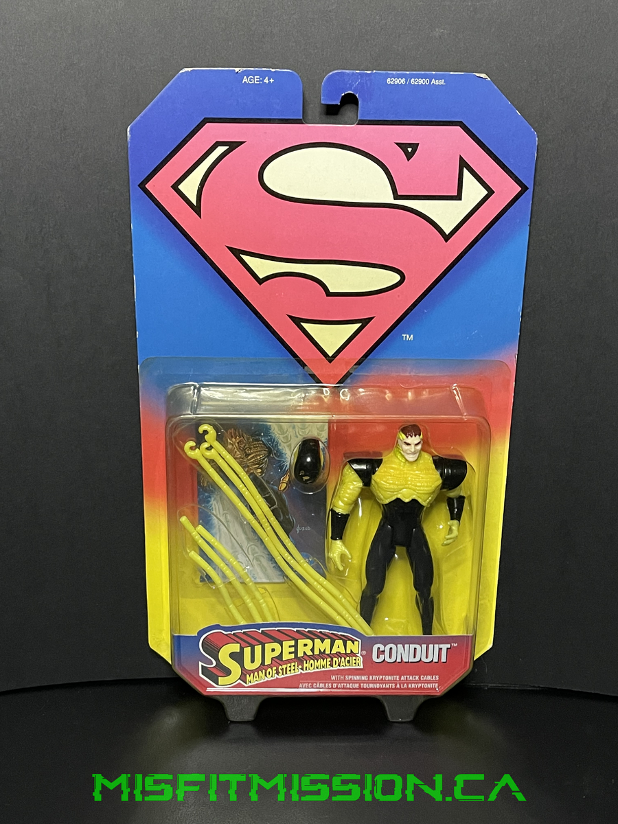 Superman: Man of Steel Conduit Action Figure (New) – The Misfit Mission ...