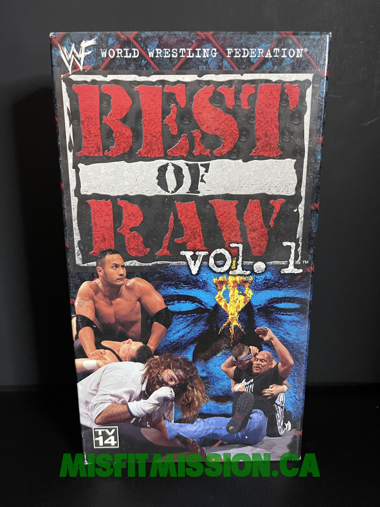 WWE VHS Best of Raw Vol.1 – The Misfit Mission Collectables